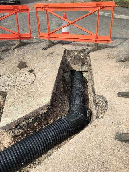 New silt traps in Barrington and Crimchard - Somerset Rivers Authority